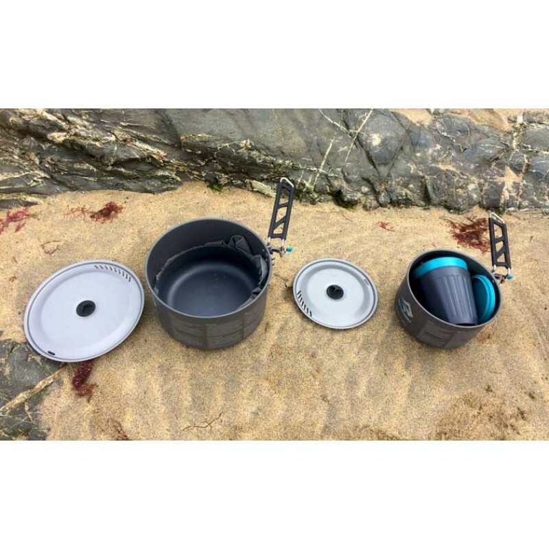 Kit Alpha Pot Cookset 2.1 Sea To Summit Em Alumínio e polipropileno ...