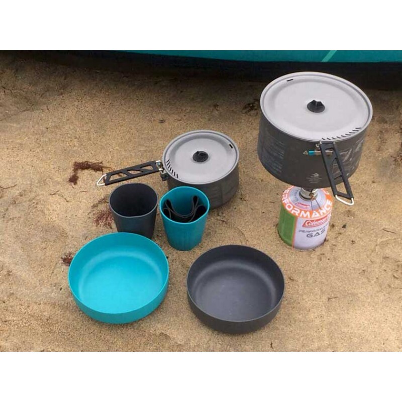 Kit Alpha Pot Cookset 2.1 Sea To Summit Em Alumínio e polipropileno ...